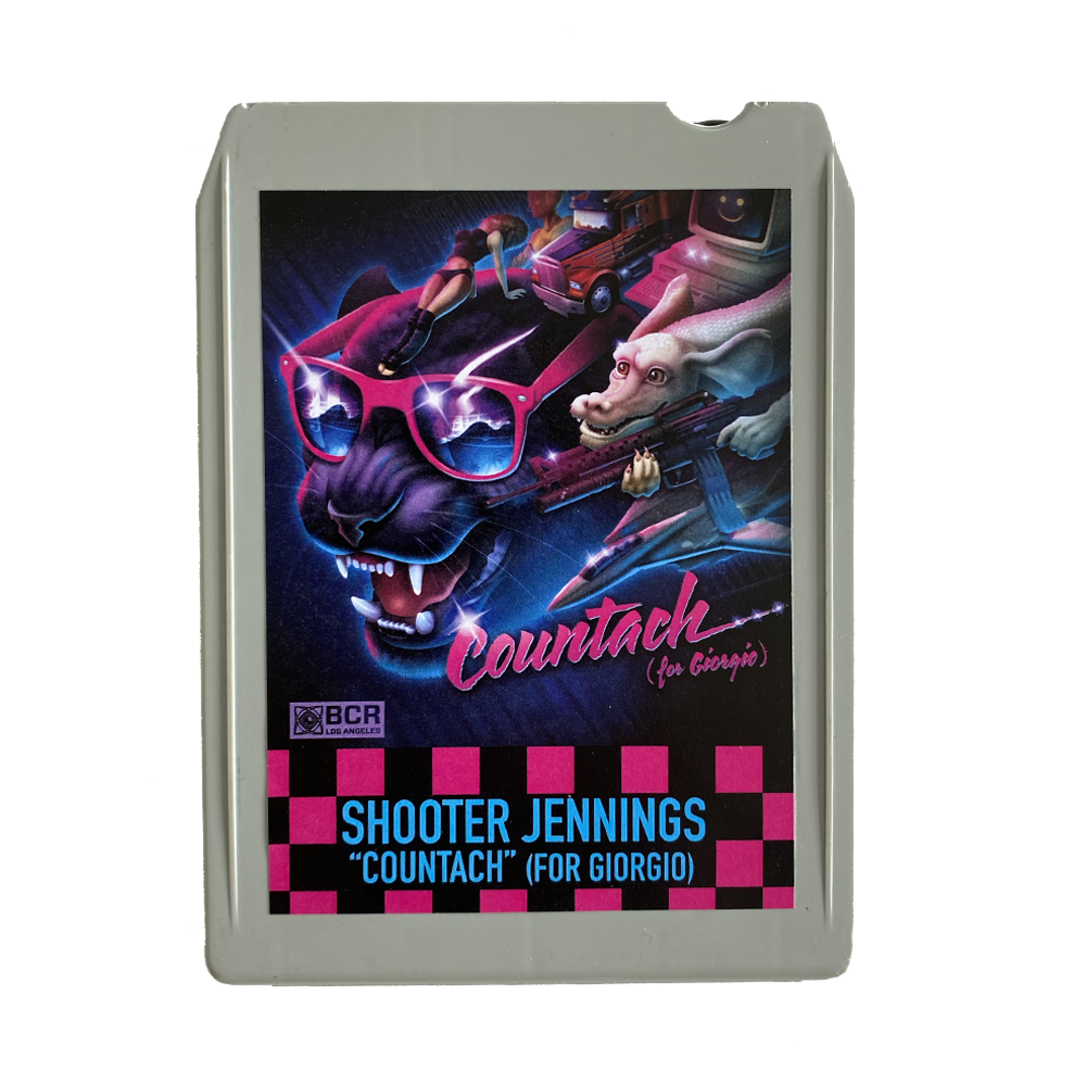 Shooter Jennings - Countach 8 Track - Gray – Shooter Jennings & Black ...