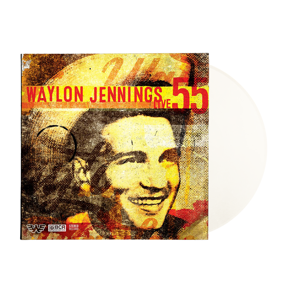 Waylon Jennings - Live 55 (Limited White Vinyl LP) – Shooter Jennings ...