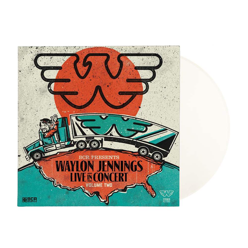 Waylon Jennings - Live In Concert Vol. 2 (Limited White Vinyl LP ...